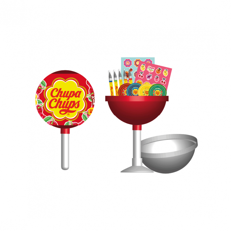 Set de Papeleria Con Stickers Chupa Chups - ICBC Mall