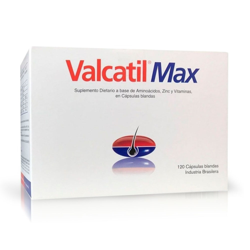 Valcatil Valcatil Max Suplemento Anticaida Cabello x120 - ICBC Mall