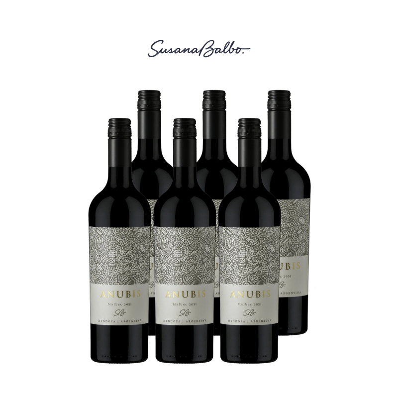 Vino Anubis Malbec - Caja 6 X 750ml - ICBC Mall