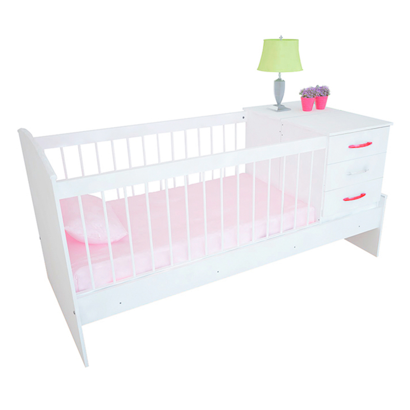 Cama Cuna Funcional Fiona Express Blanco (55960) - ICBC Mall