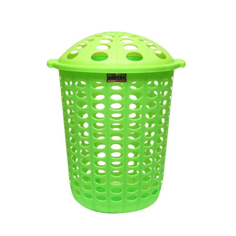 Canasto Calado Ultra Cesto Para Ropa 28lts Verde - Colombraro - ICBC Mall