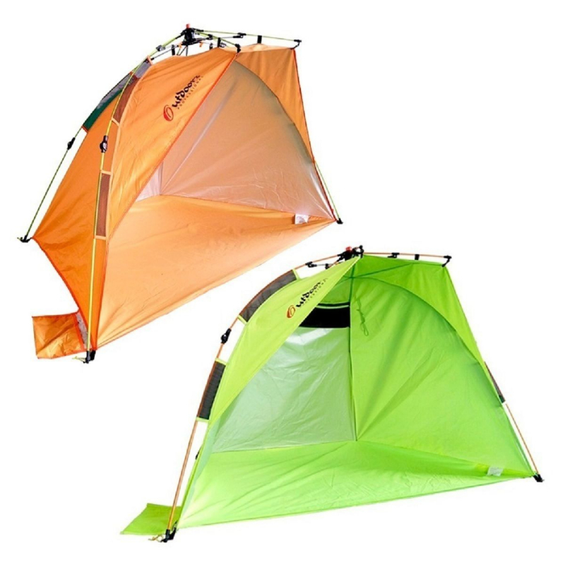 Carpa Playera Automatica Beach Orange Playa Autoarmable - ICBC Mall