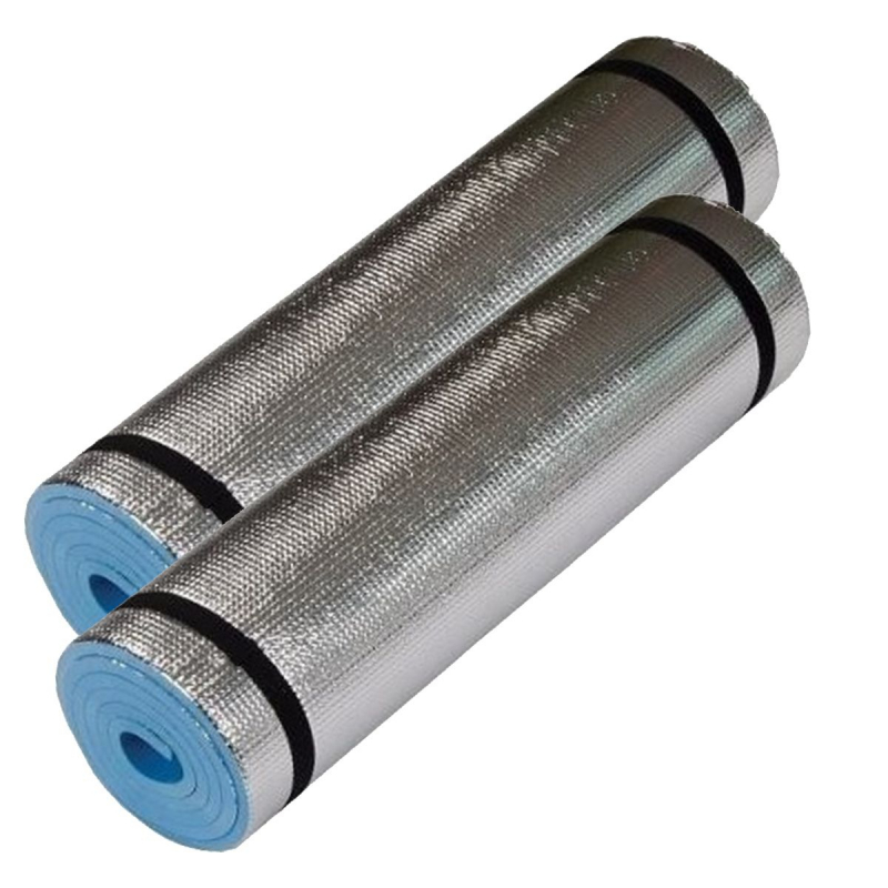 Kit Aislante Termico 1 Plaza Goma Eva Aluminio x 2 Unidades - ICBC Mall