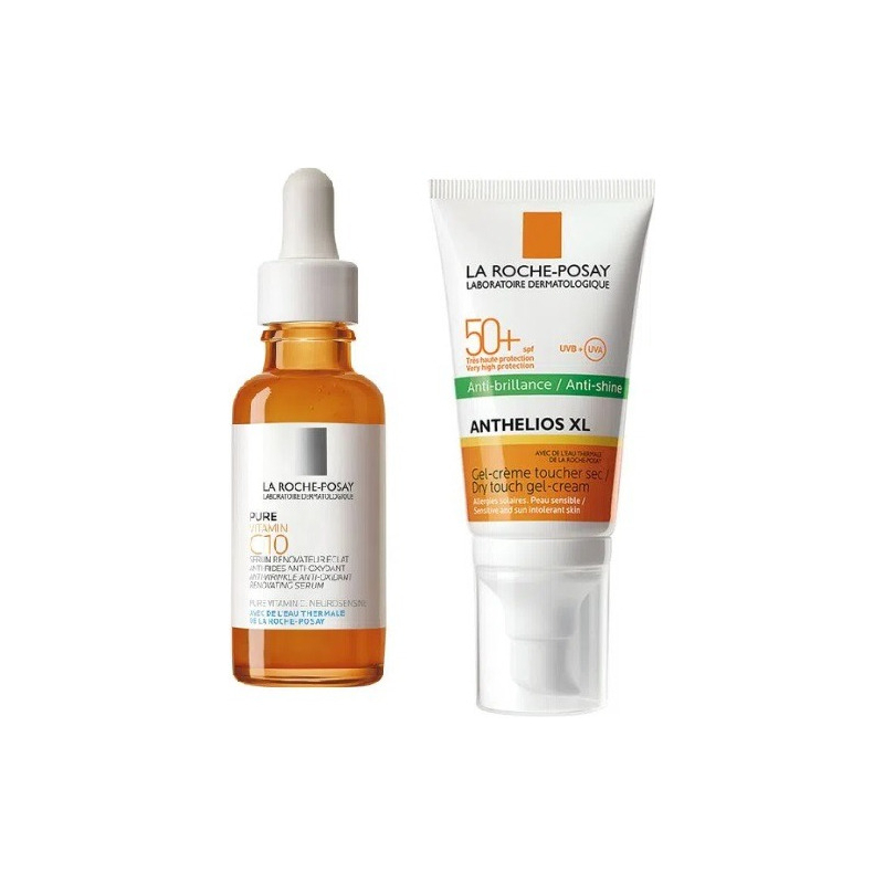 La Roche Posay Kit Serum Vit C10 Y Anthelios Toque Seco S/c - ICBC Mall
