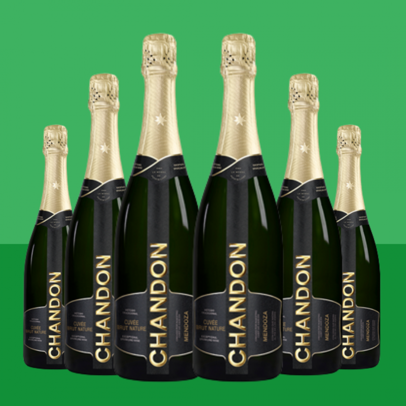 ESPUMANTE CHANDON CUVEE BRUT NATURE - Caja x6 Unidades - ICBC Mall