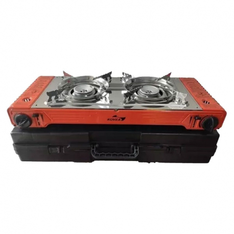 Anafe camping 2 Hornallas Gas Butano Cocina kovea Maletin - ICBC Mall