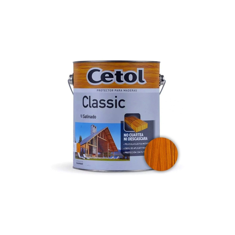 Cetol Classic Satinado 4 Lts - Cedro - ICBC Mall
