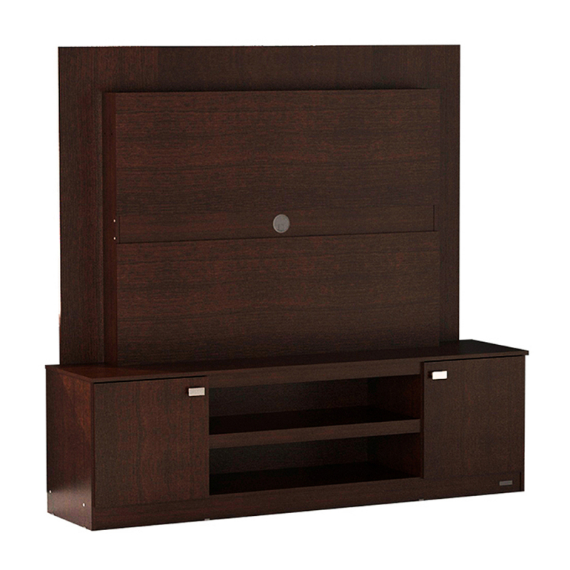 Rack modular TV + panel mueble moderno led 128 Mosconi WENGUE - ICBC Mall